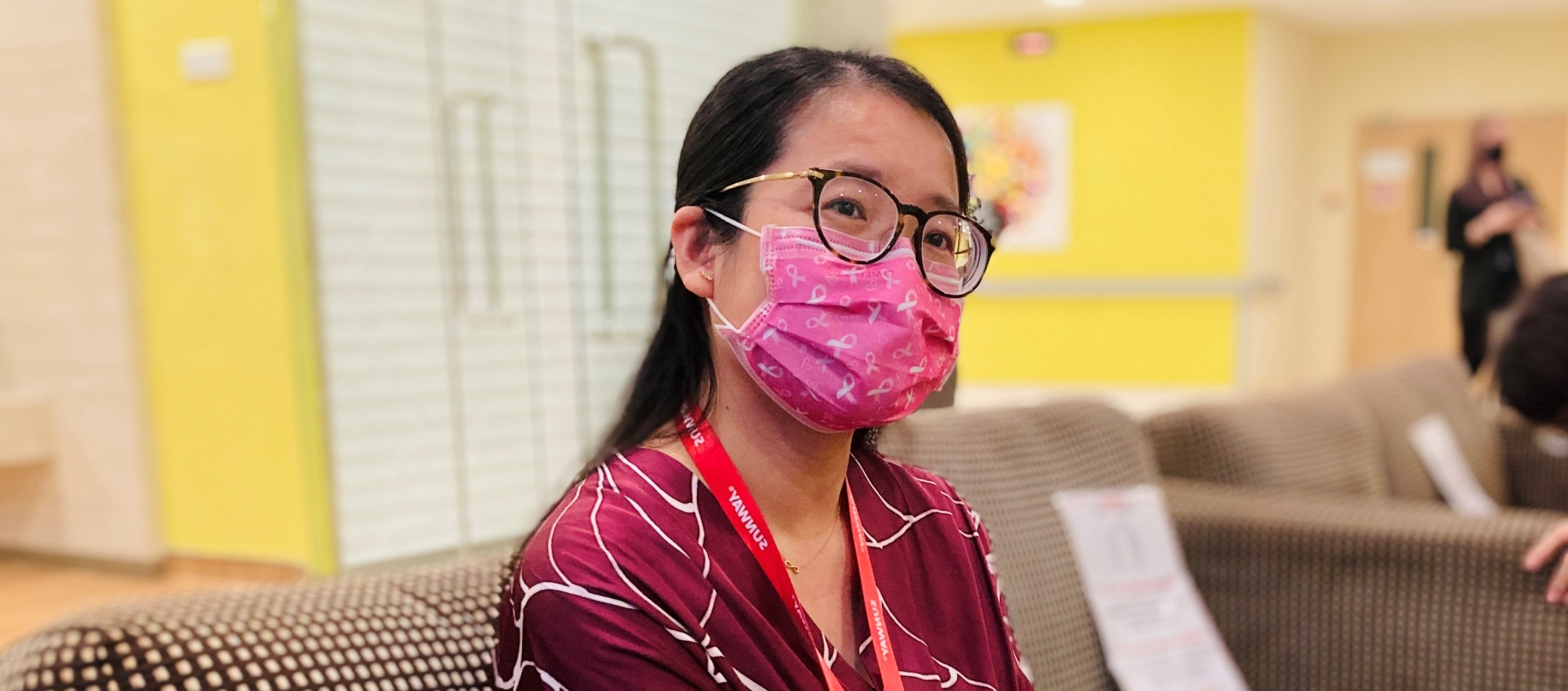 Coffee break with Dr Jennifer Leong, consultant clinical oncologist.