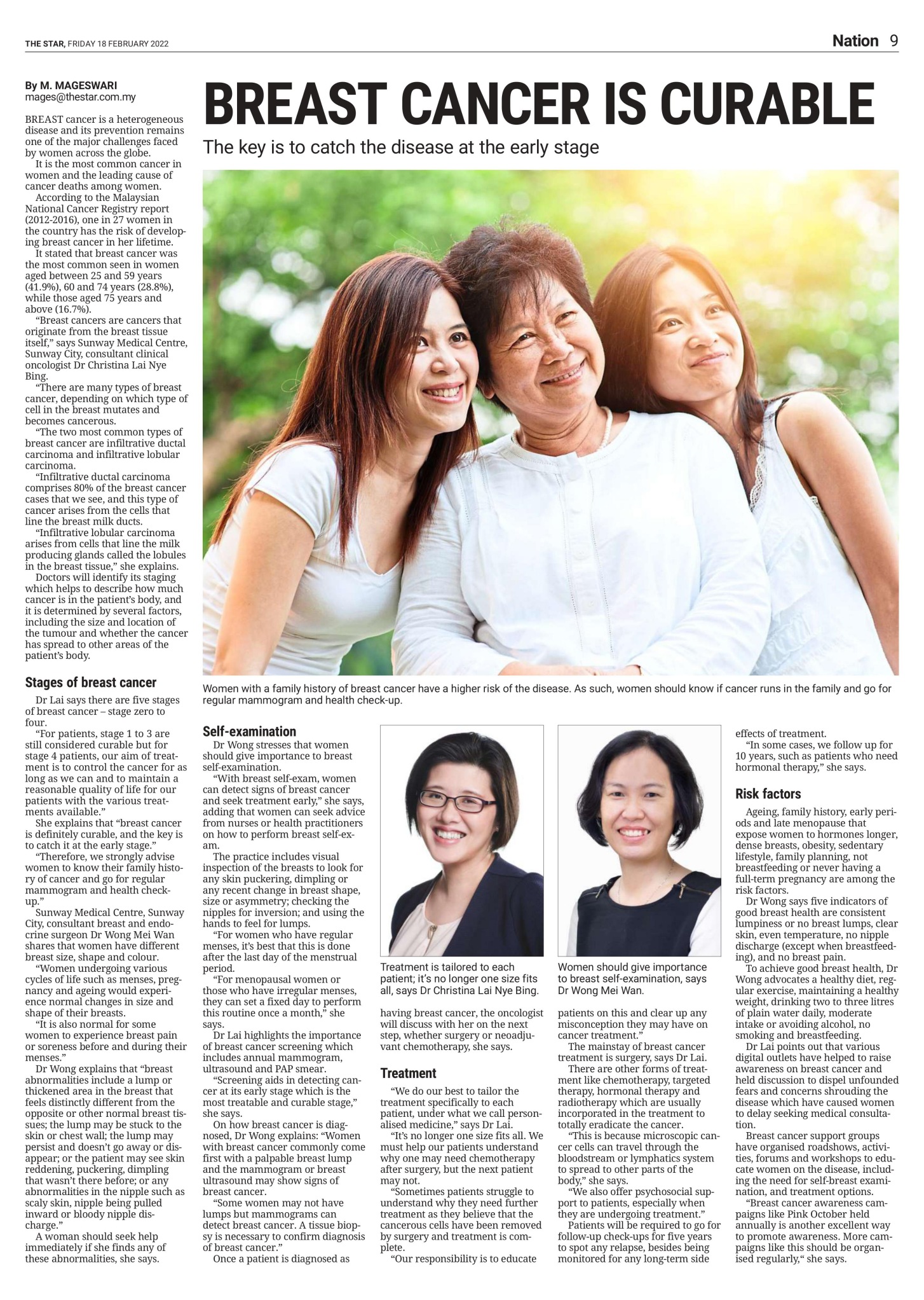 Breast Cancer is Curable