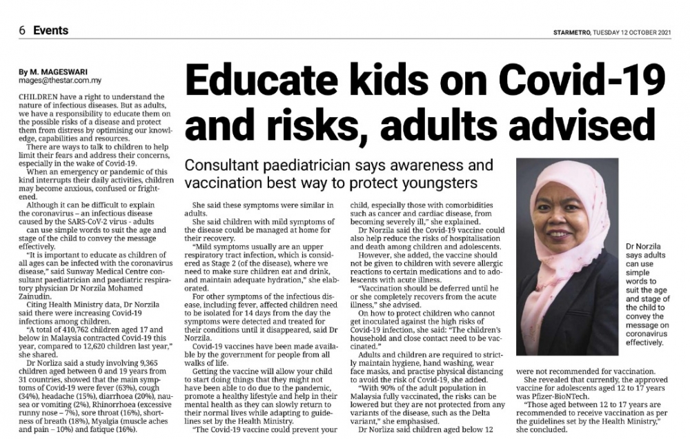 Educate kids on Covid-19 and risks, adults advised