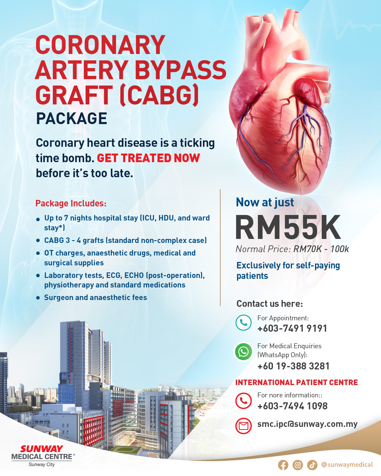 Coronary Artery Bypass Graft (CABG) Package Coronary Artery Bypass Graft (CABG) Package