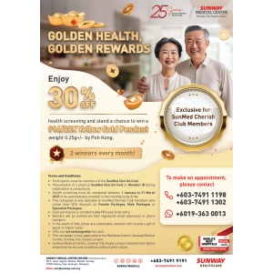 Golden Health, Golden Rewards